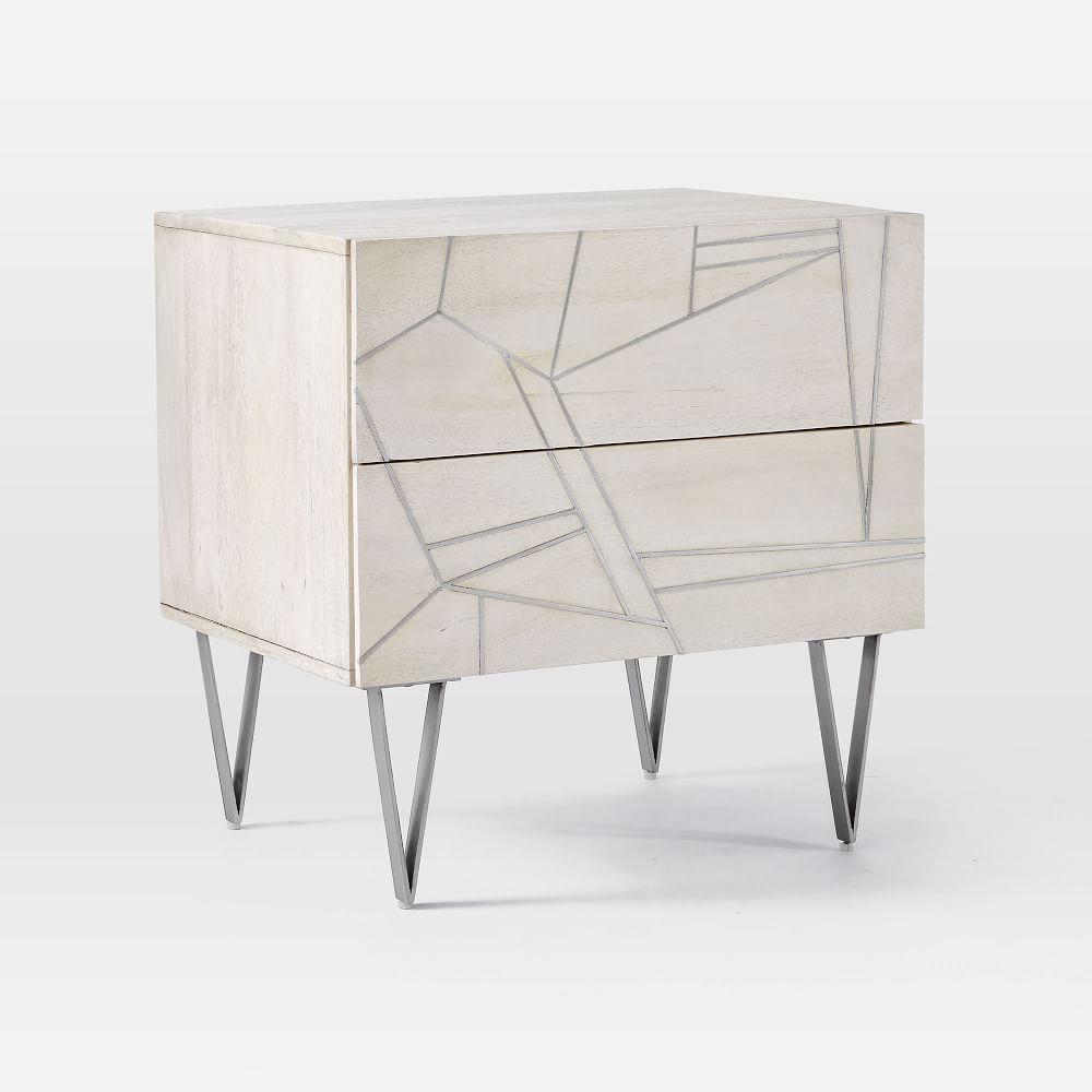 Geo inlay nightstand store